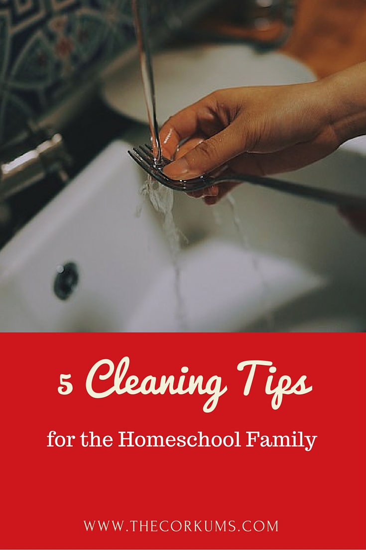 5 Cleaning Tips for the Homeschool Family – Melissa Corkum